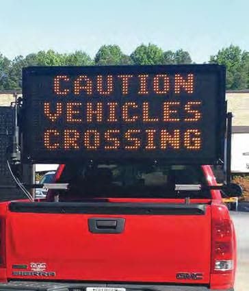 3'x 6' Truck Mounted Message Sign - Full Matrix Display - CMS-GP232Y ...