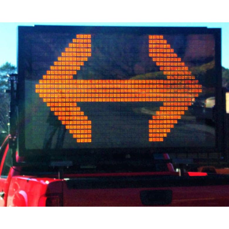 4'x 6' Truck Mounted Message Sign - Full Matrix Display - CMS-GP465Y ...