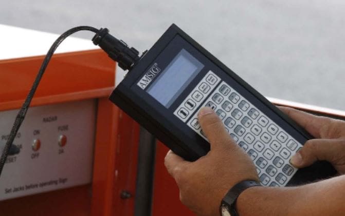 8' x 12' Message Sign - 3 Lines x 8 Characters - CMS-T331 - MS Foster