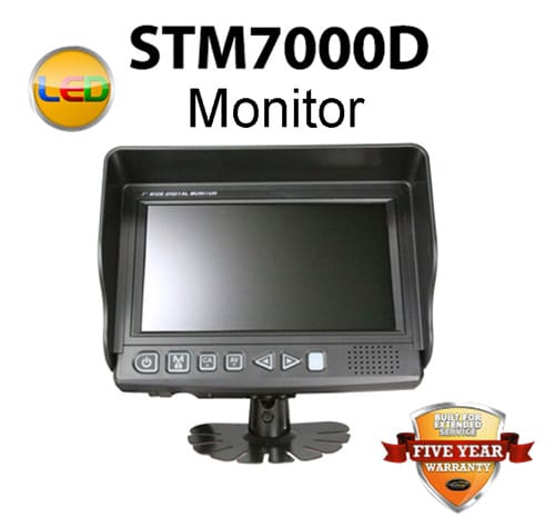 RearView Systems Commercial Duty 7" Three Camera Kit - STM7000DTVK - MS ...