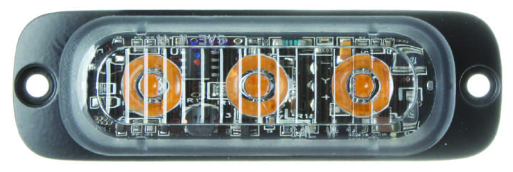 Low Profile Surface Mount LED Strobe Lights (Single Color) - MS Foster