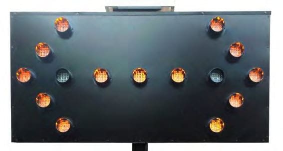 15-Lamp and 25-Lamp Arrow Boards - 3' x 6' and 4' x 8' sizes available ...