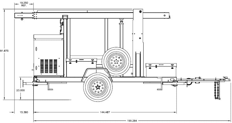 Broadview 2 Camera Video Trailer - AMS30065950 - MS Foster